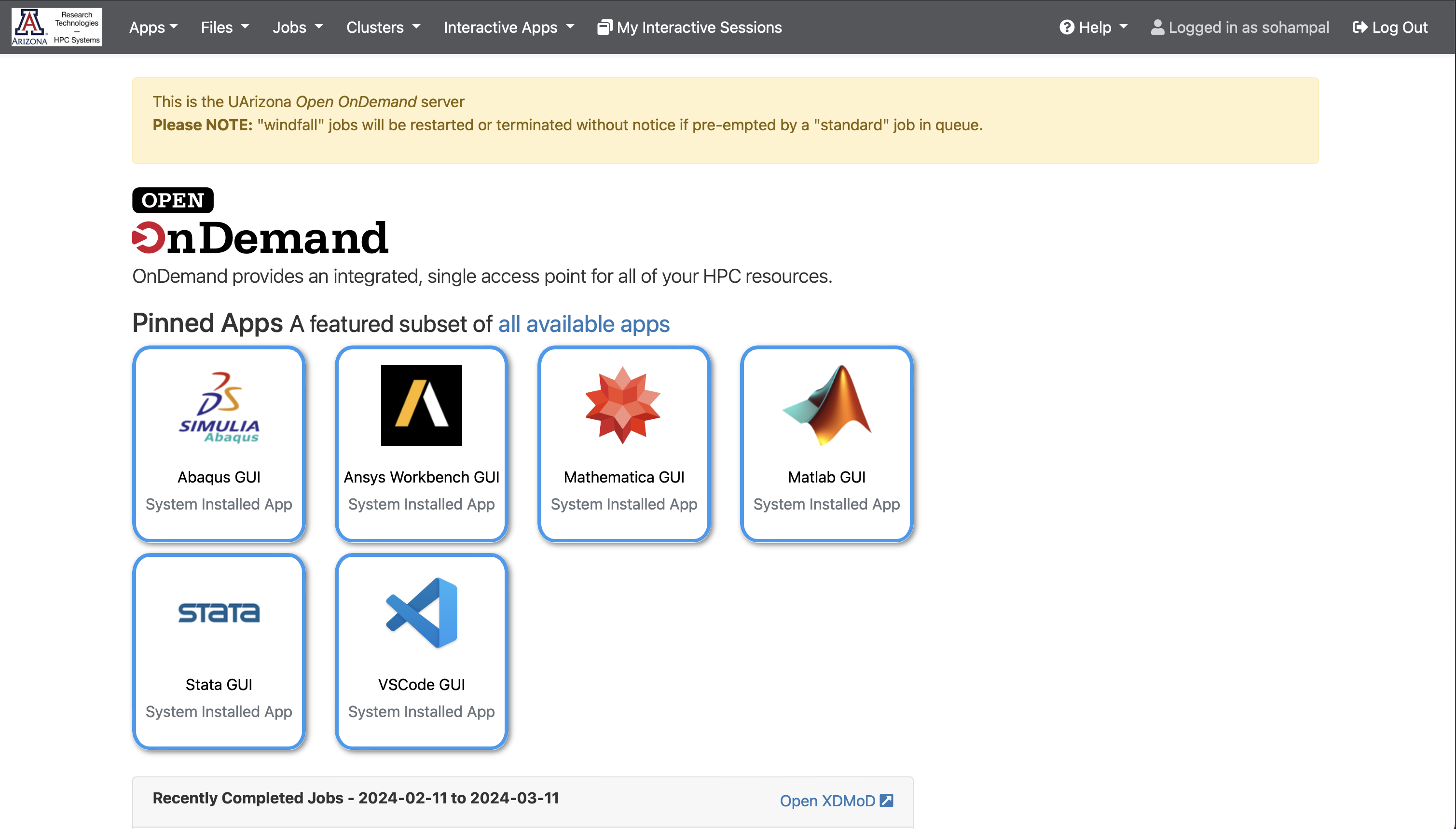 Index - UArizona HPC Documentation
