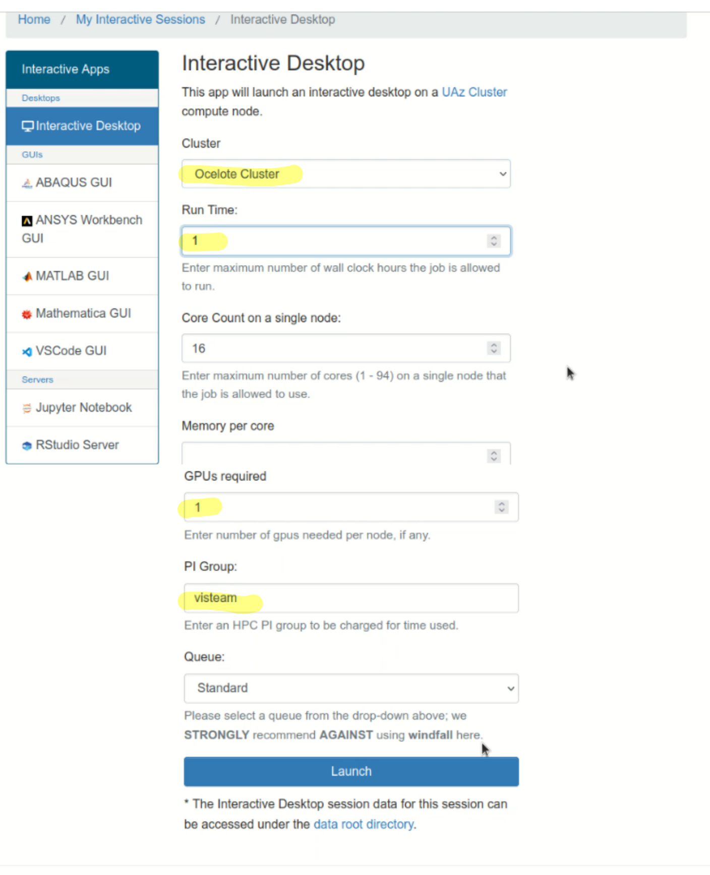 VisIt - UArizona HPC Documentation